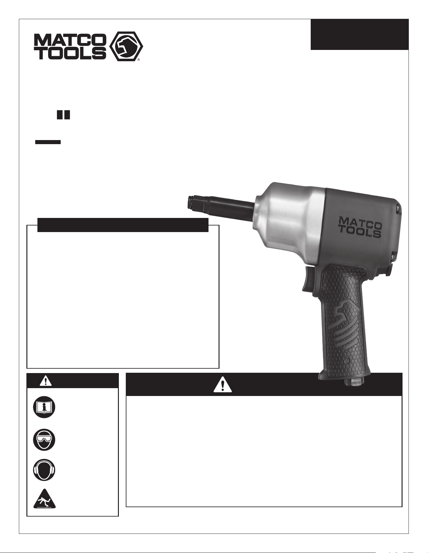 User Manual Matco Tools MT2769-2 - 13 pages | manualsFile