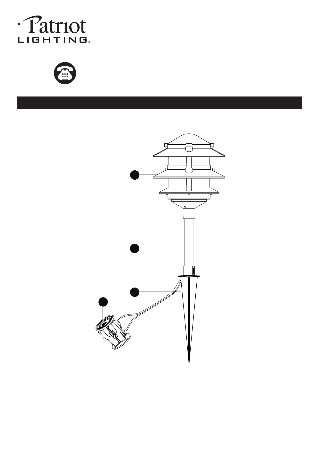 User Manual Patriot Lighting LV21032 - 3 pages | manualsFile