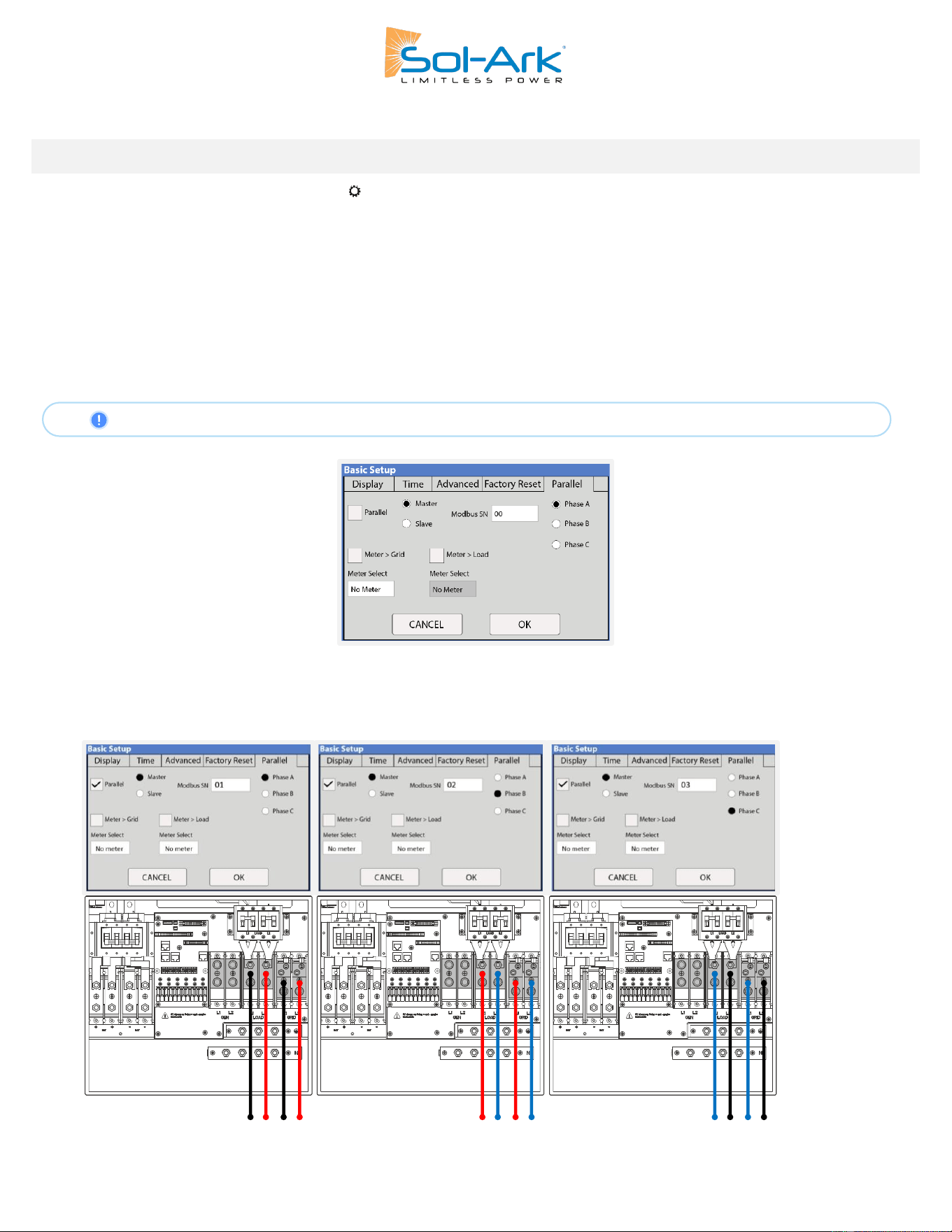 User Manual Sol-Ark LIMITLESS 15K-LV - 86 pages | manualsFile