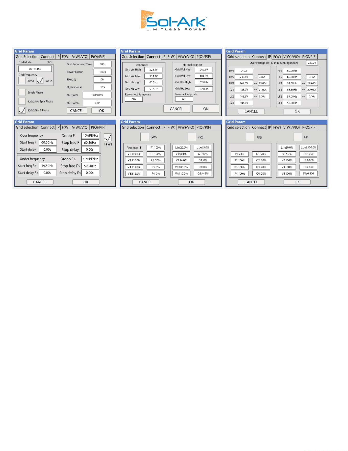 User Manual Sol-Ark LIMITLESS 15K-LV - 86 pages | manualsFile