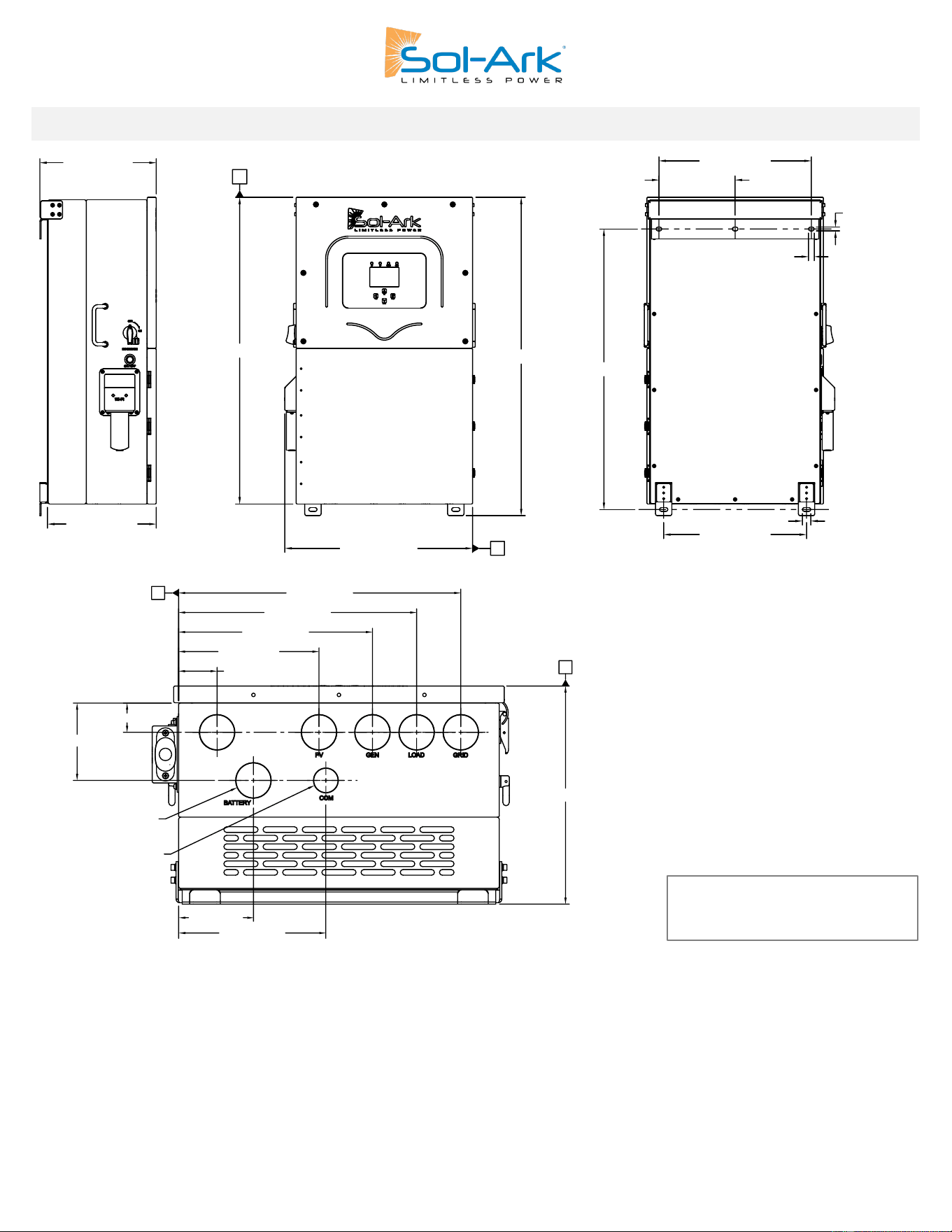 User Manual Sol-Ark LIMITLESS 15K-LV - 86 pages | manualsFile