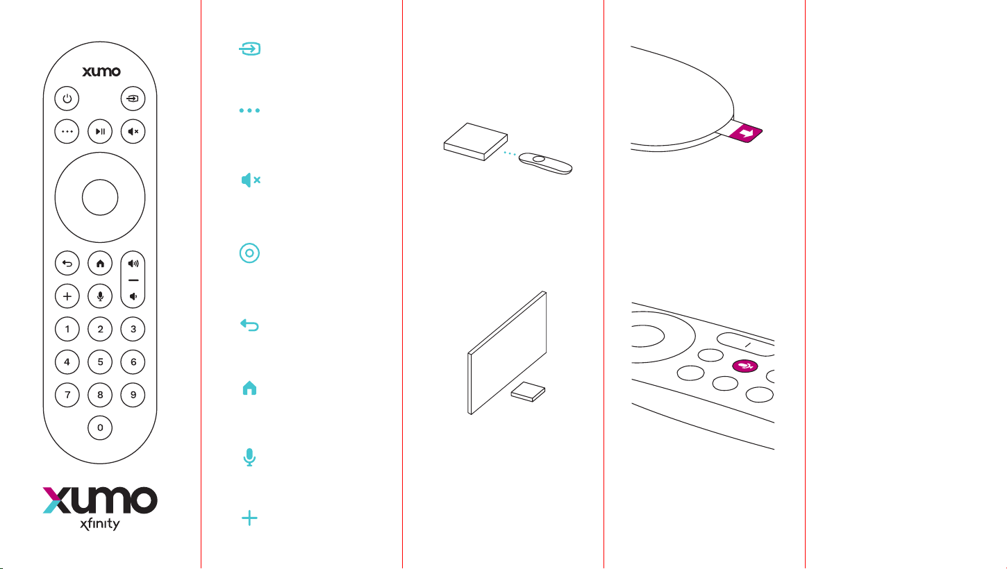 Xfinity XR100 - Voice remote User Manual
