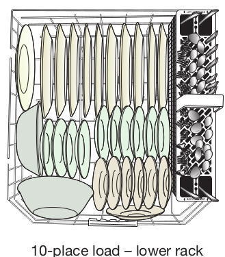 KitchenAid KDTM404KPS 44 dBA Dishwasher in PrintShield User Manual