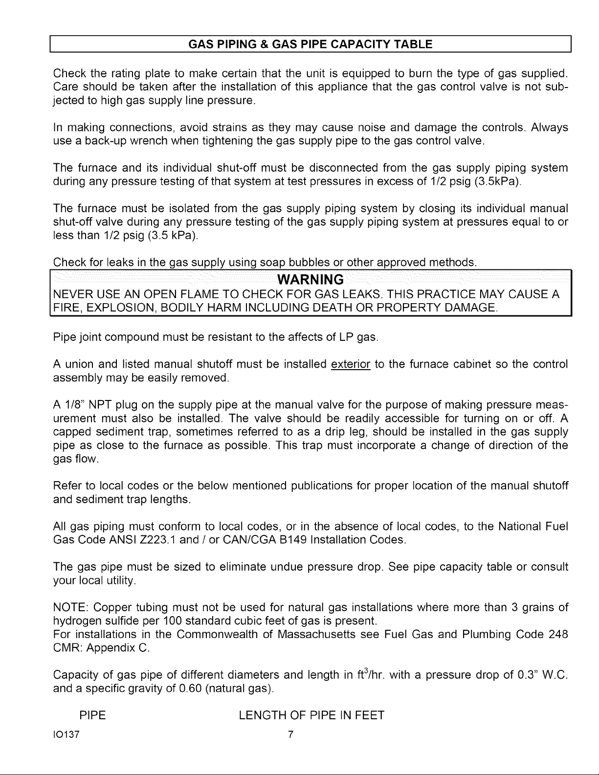 Goodman GMP075-3 Gas Furnace User Manual
