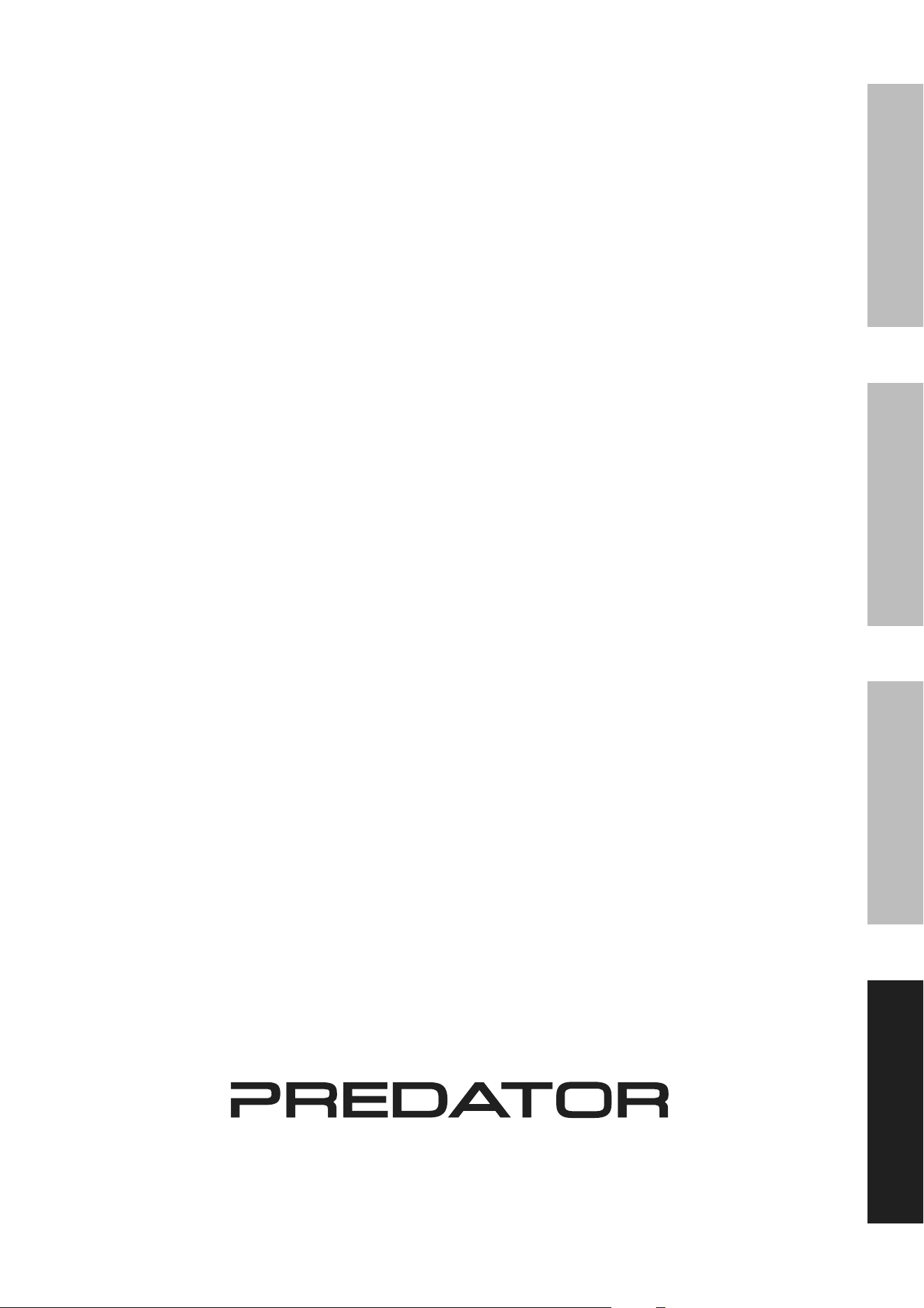 User Manual PREDATOR 59206 - 32 pages | manualsFile