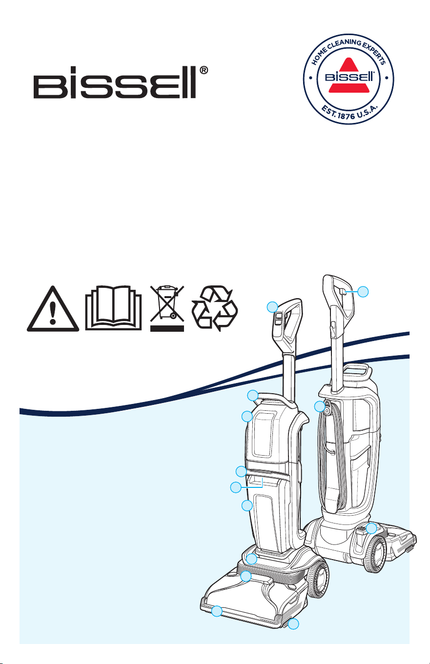 3670F BISSELL Revolution HydroSteam User Manual