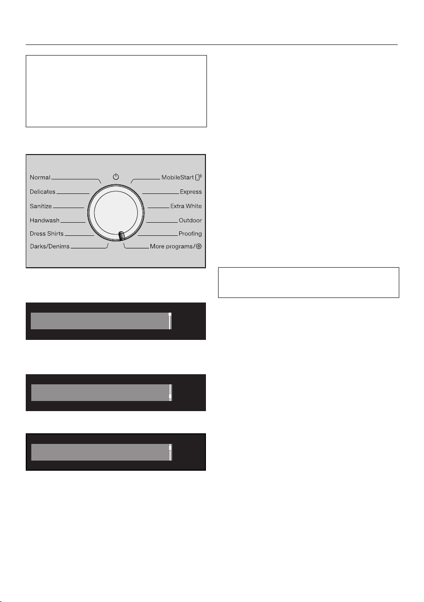 Miele WXF 660 WCS TDos User Manual - Page 91/108