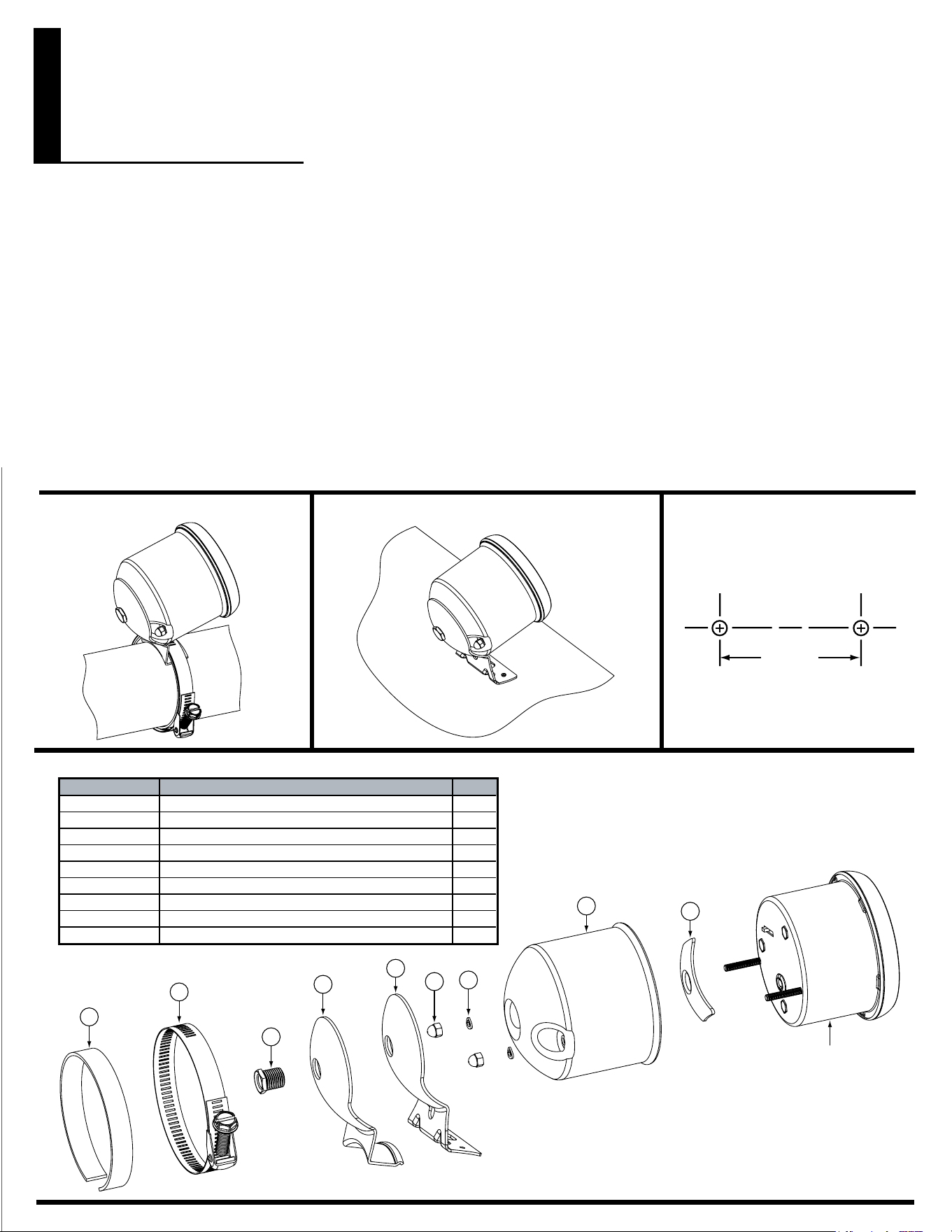 Bosch SP0F000062 Retro Line 3-3/8" Tachometer - FST 8000 User Manual