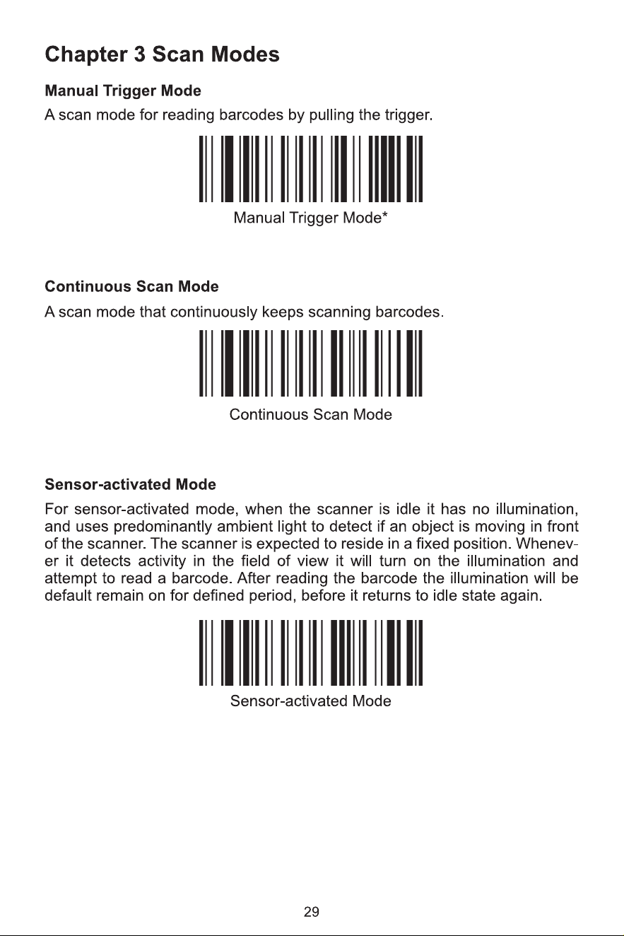 Tera HW0009-US Barcode Scanner with Digital Setting Screen User Manual