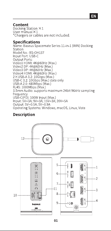 User Manual Baseus BS-OH137 - 71 pages | manualsFile
