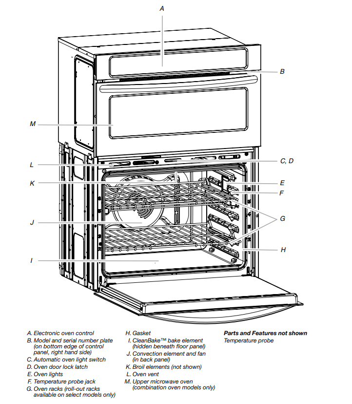 KitchenAid® KOCE500ESS 30" Combination Wall Oven User Manual
